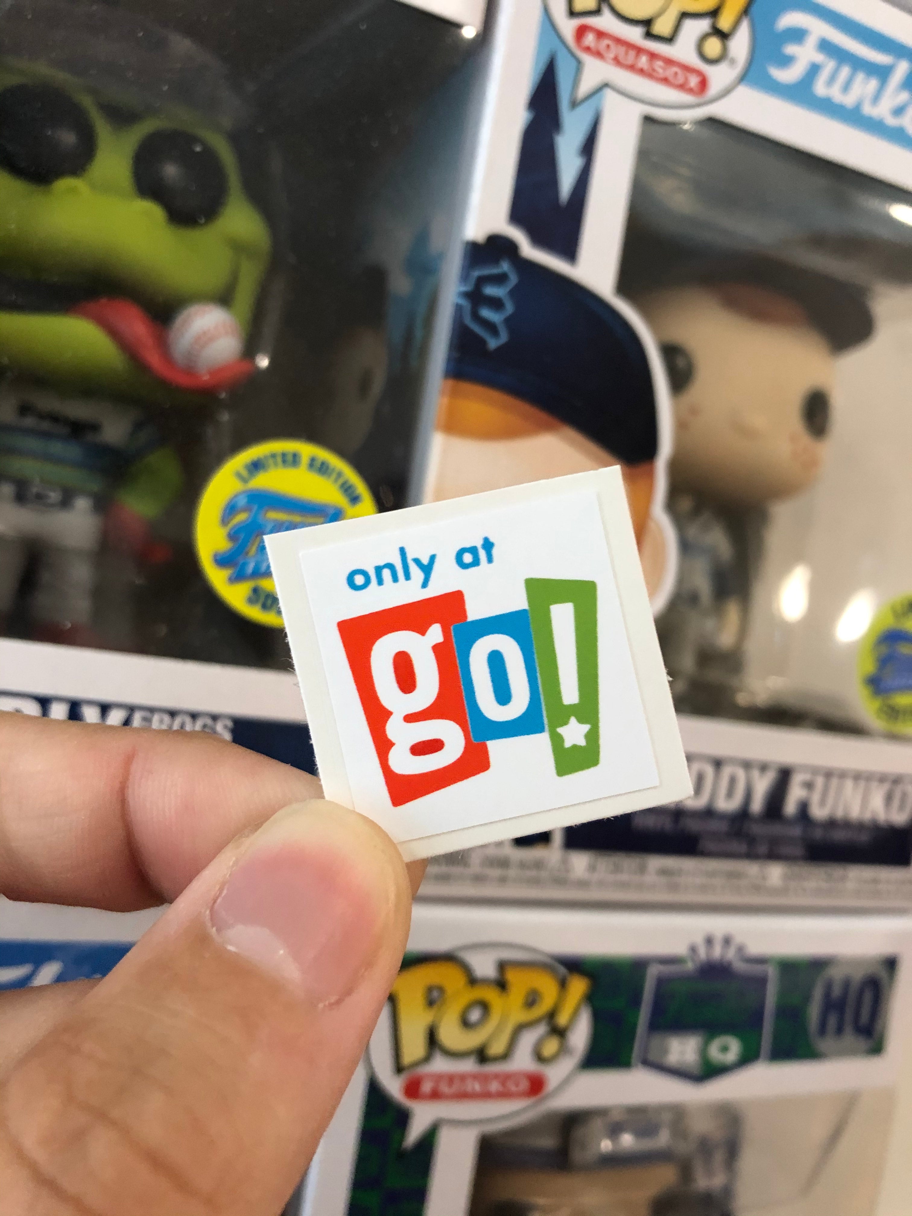 Funko Pop! (Go!) Replacement Sticker | Ascendancy Comics and Collectibles