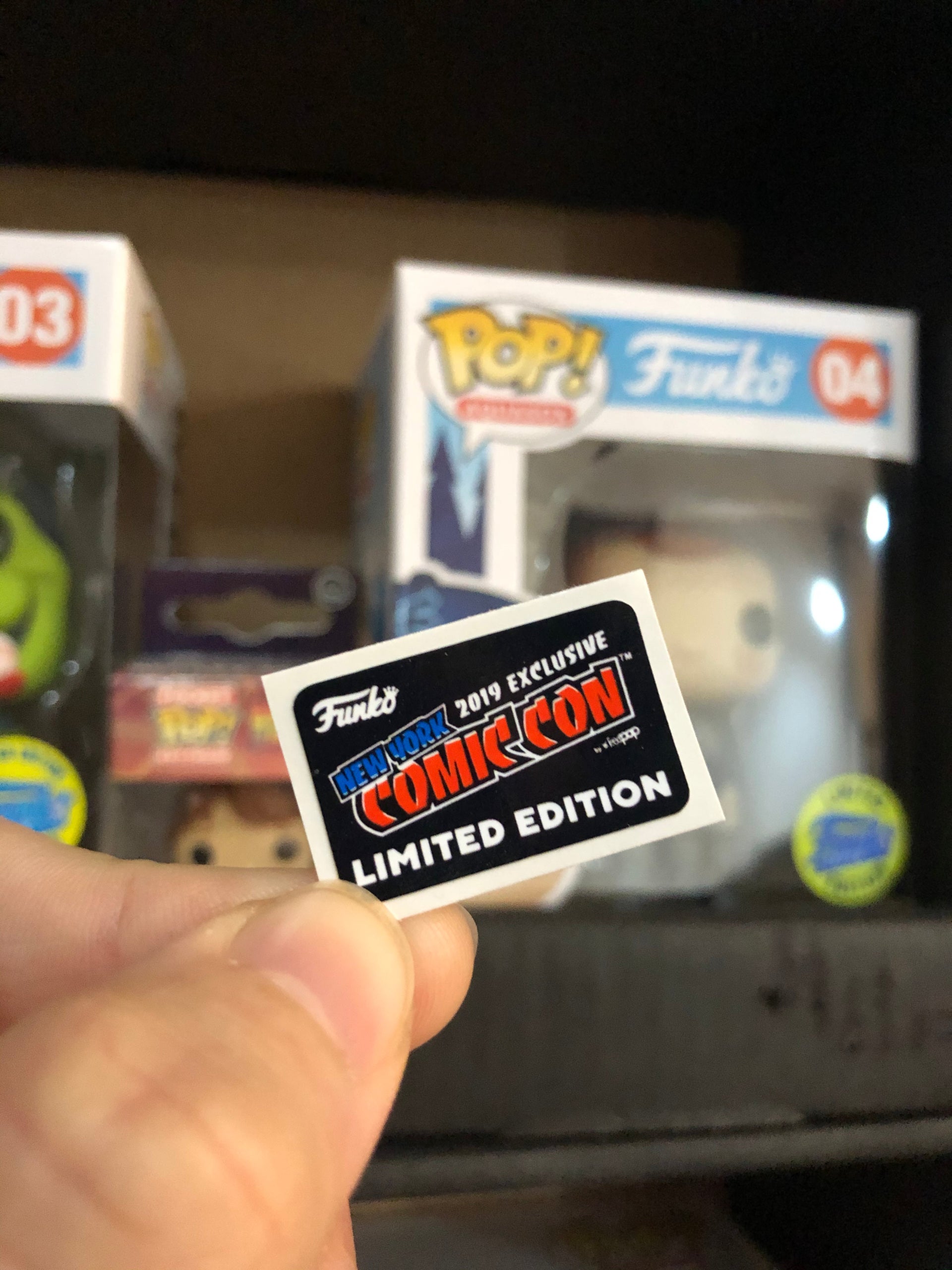 Funko Pop! (New York Comic Con 2019) Replacement Sticker | Ascendancy ...