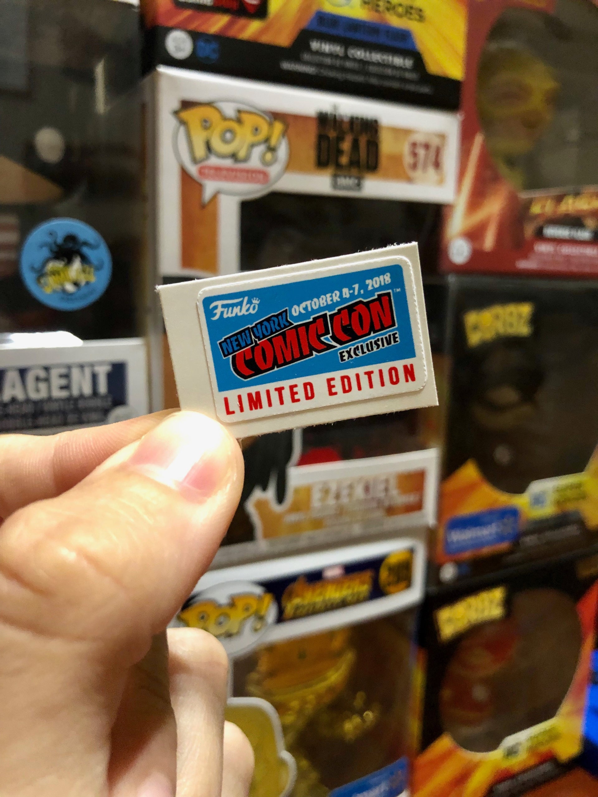 Funko Pop! (New York Comic Con 2018) Replacement Sticker | Ascendancy ...