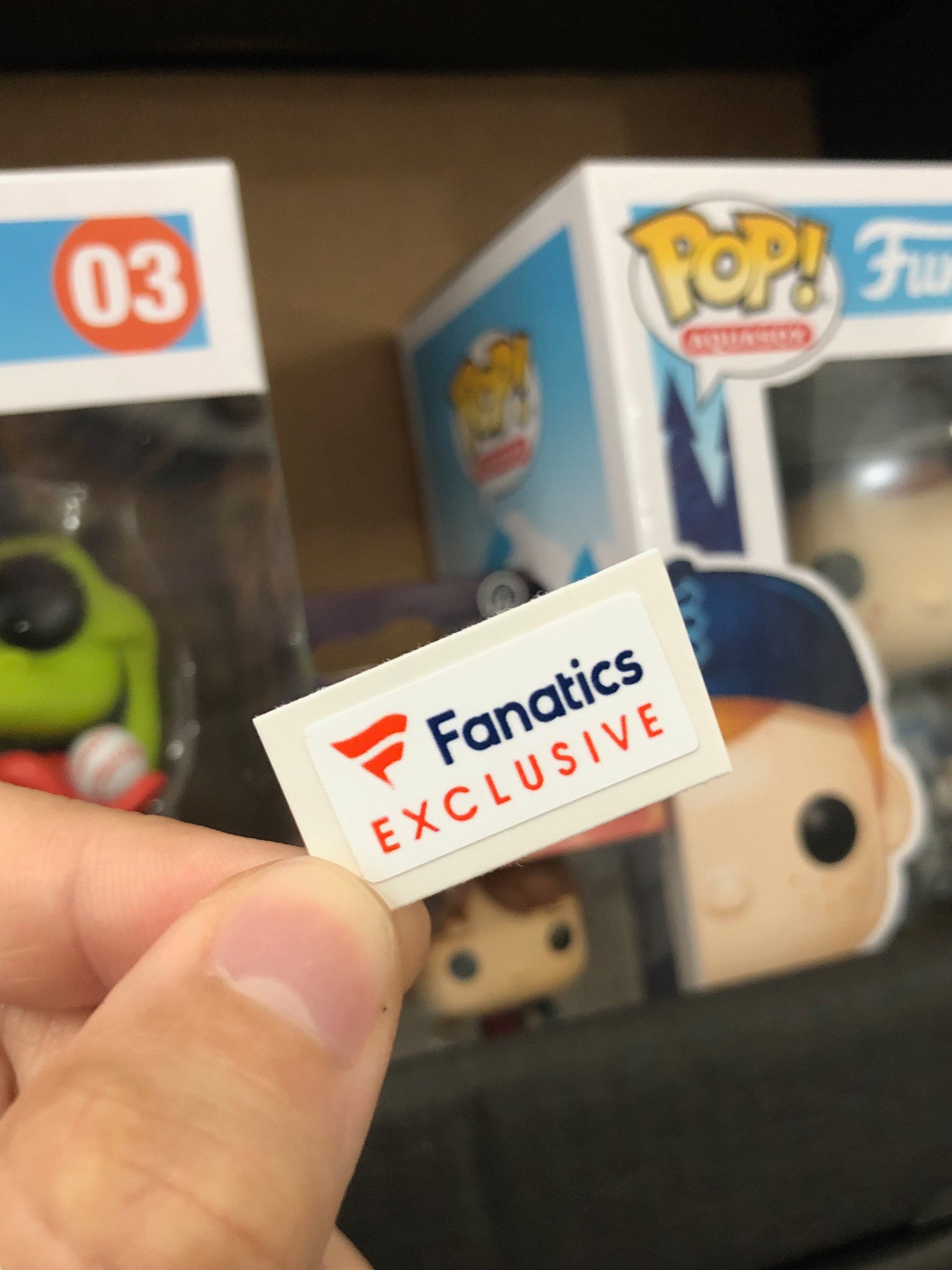 Funko Pop! (Fanatics) Replacement Sticker | Ascendancy Comics and ...