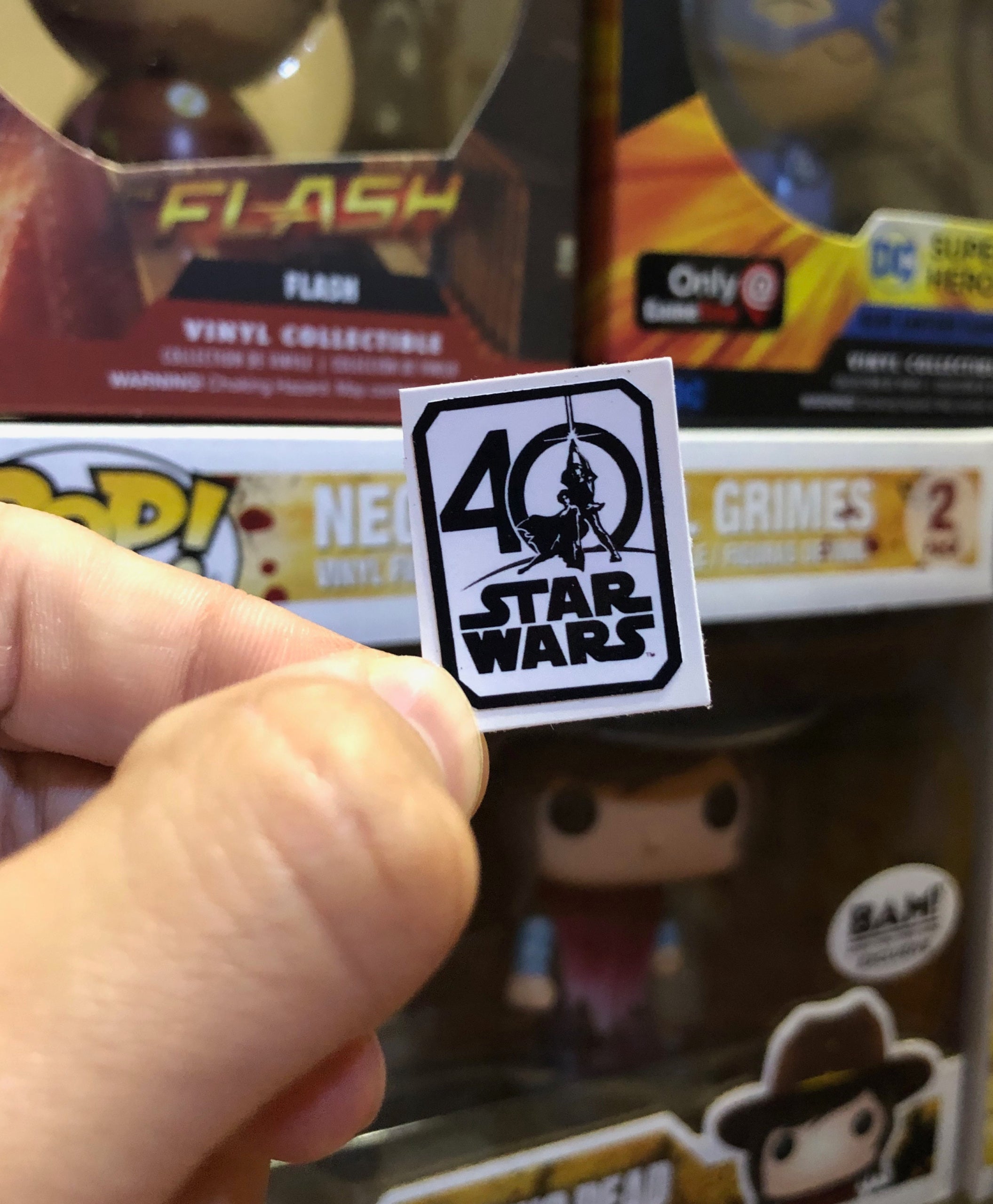 Funko Pop! (Star Wars 40th Anniversary) Replacement Sticker ...