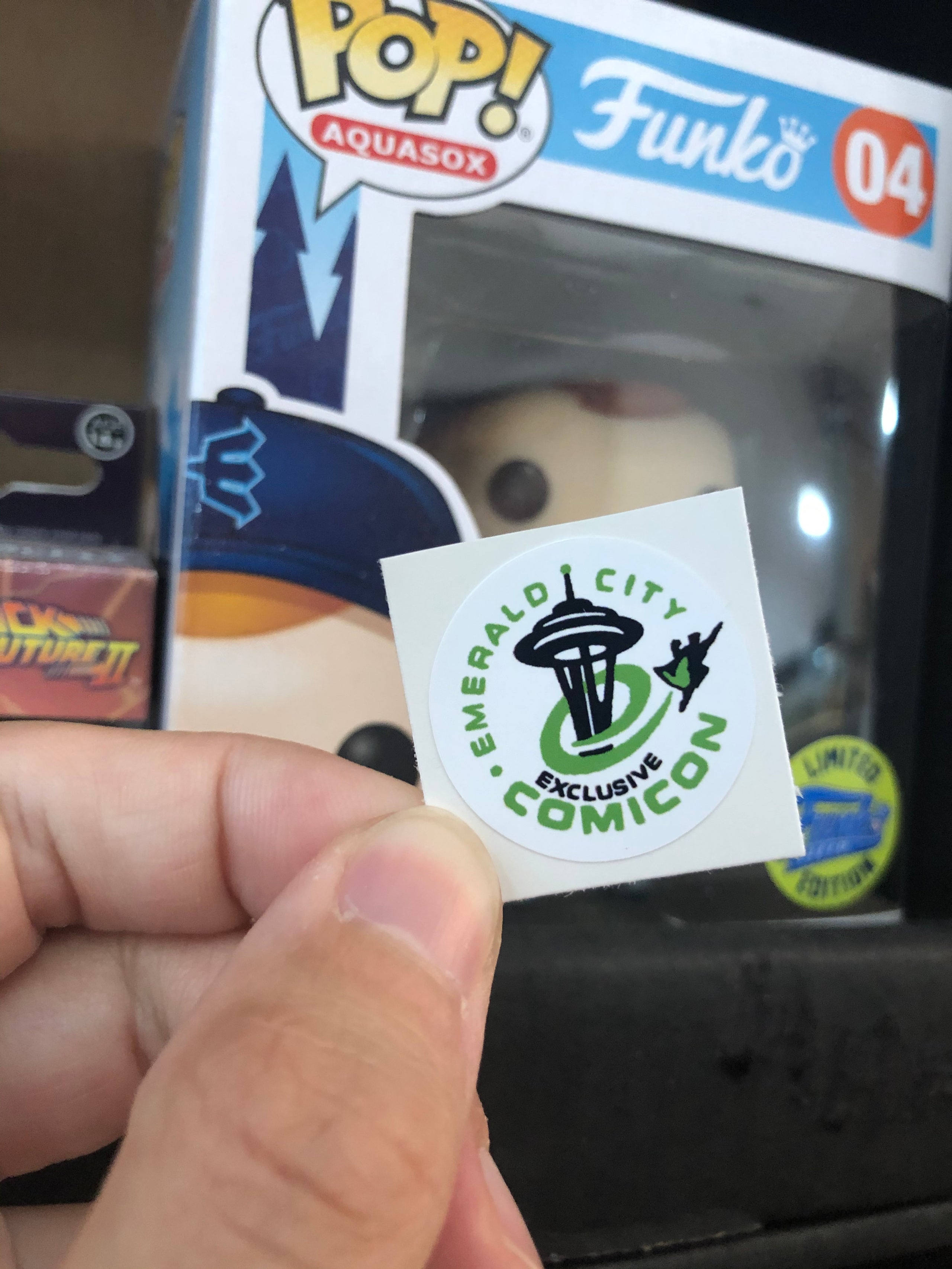Funko Pop! (Emerald City Comic Con 2015) Replacement Sticker ...