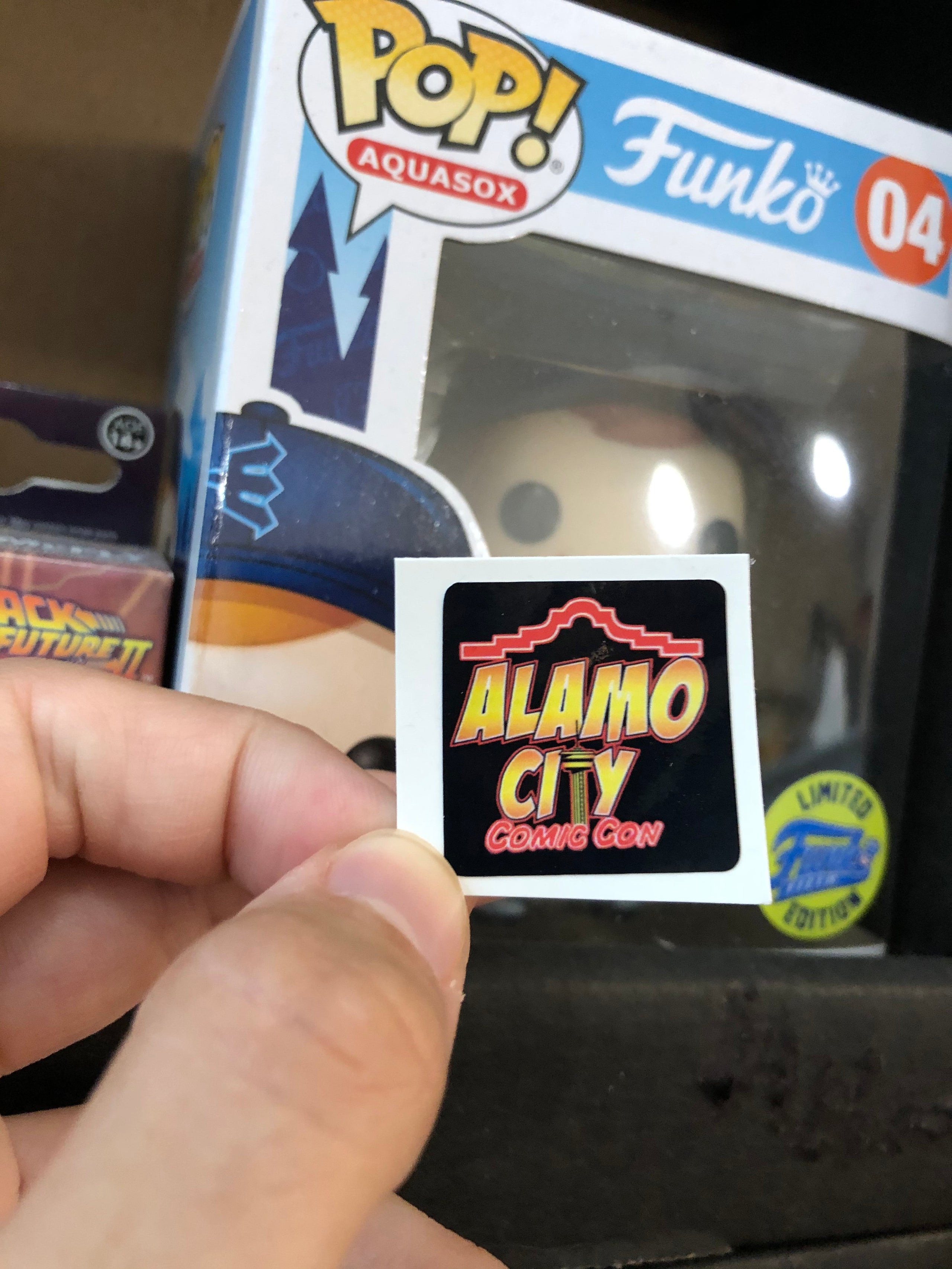 Funko Pop! (Alamo City Comic Con) Replacement Sticker | Ascendancy ...