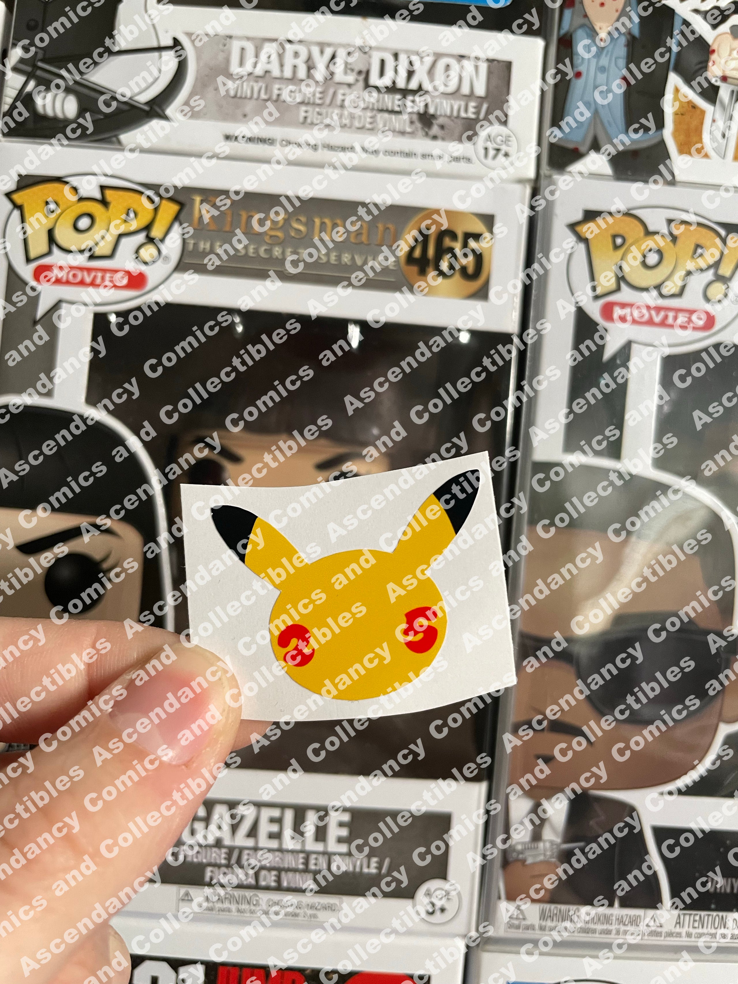 Funko Pop! (Pokemon 25th Anniversary) Replacement Sticker | Ascendancy ...