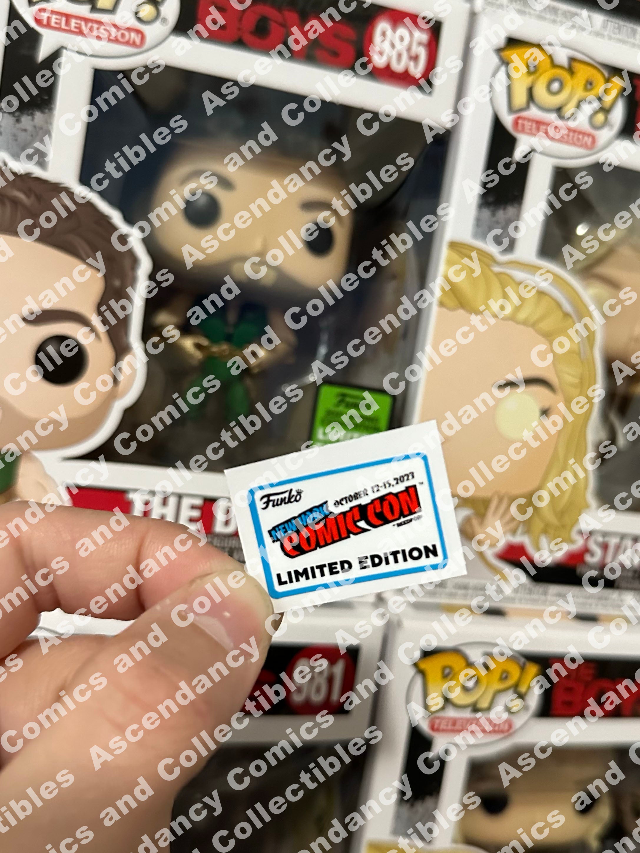 Funko Pop! (New York Comic Con 2023) Replacement Sticker | Ascendancy ...