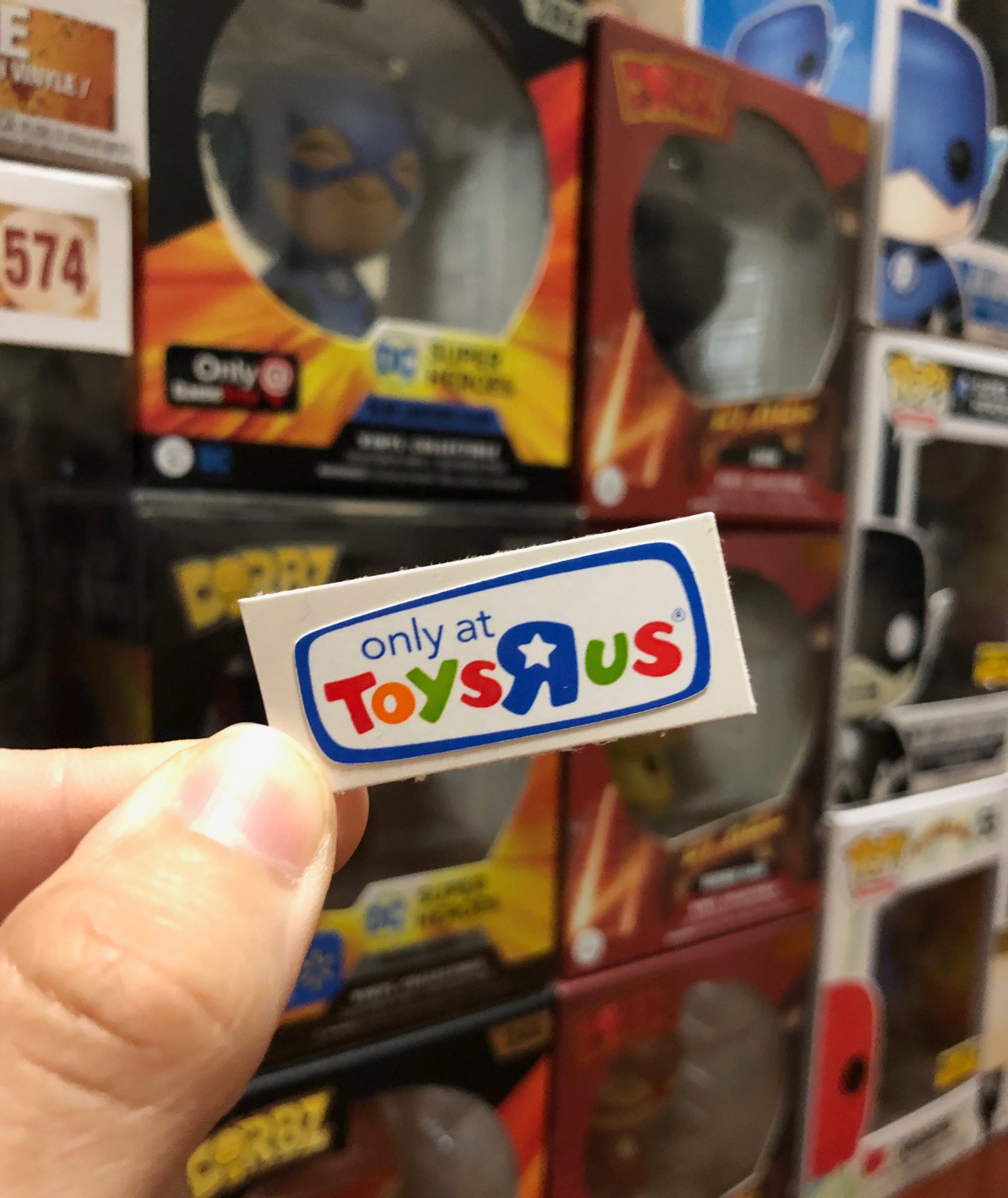 Funko Pop! (ToysRUs) Replacement Sticker | Ascendancy Comics and ...