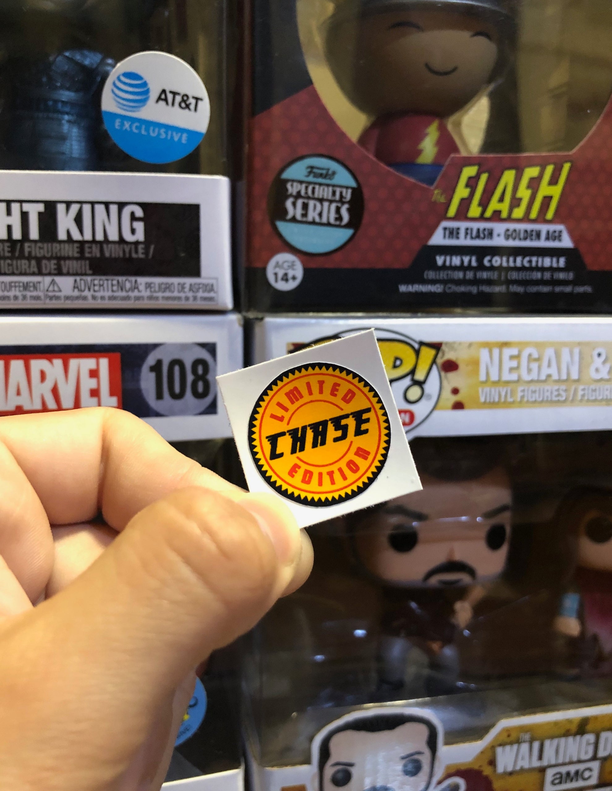 Funko Pop! (Chase) Replacement Sticker | Ascendancy Comics and Collectibles