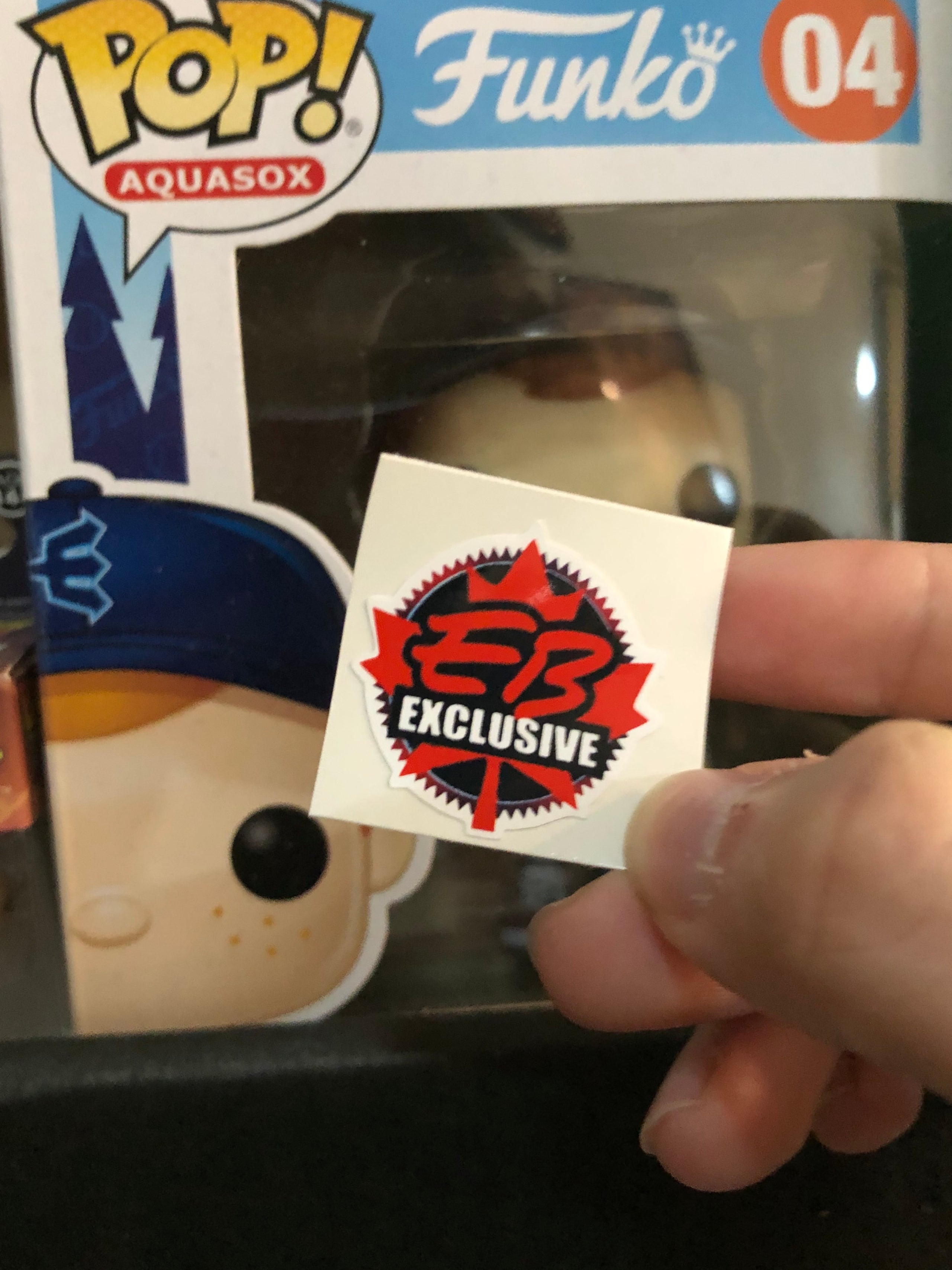 Funko Pop! (EB Games) Replacement Sticker | Ascendancy Comics and ...
