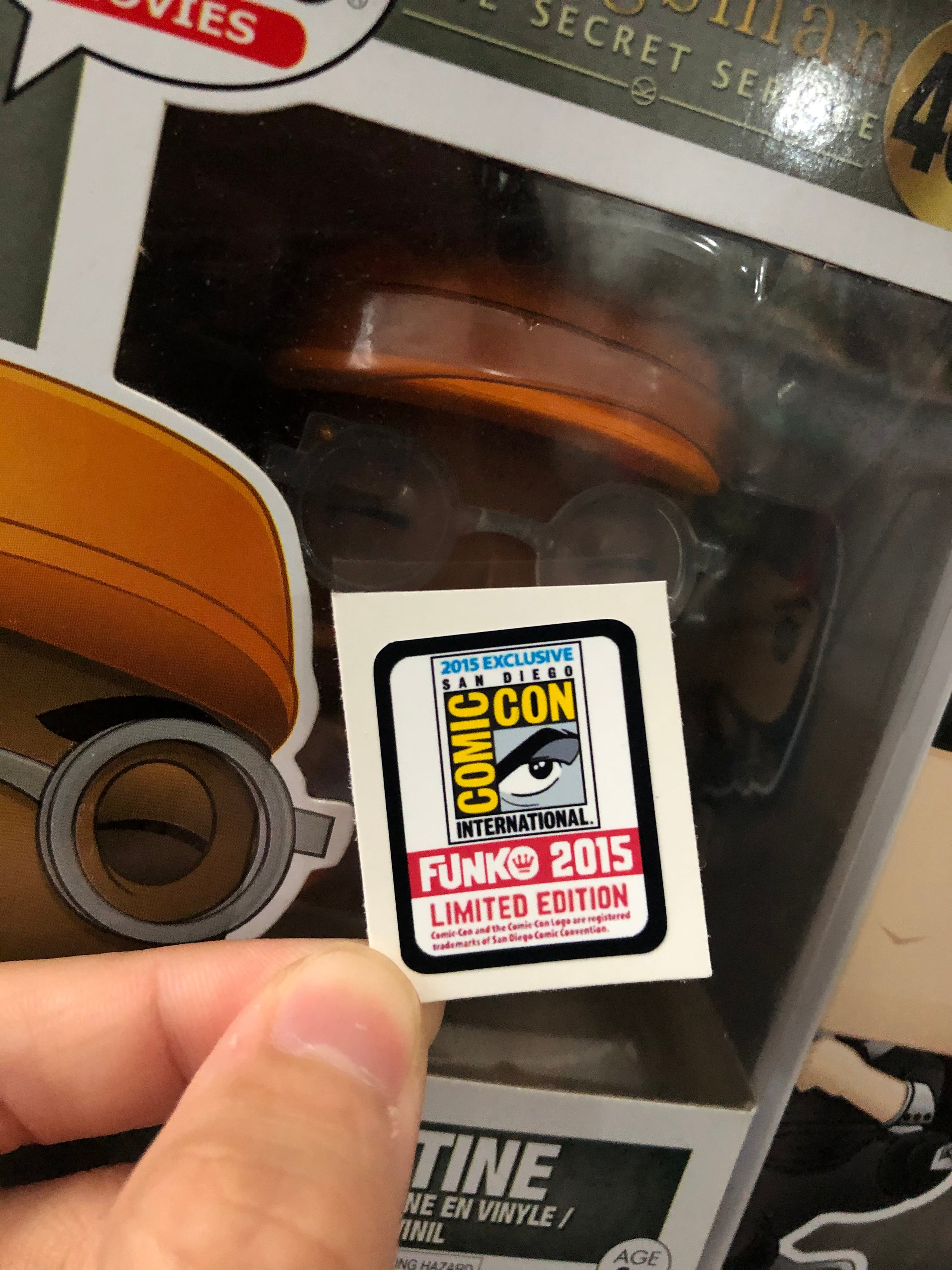 Funko Pop! (San Diego Comic Con 2015) Replacement Sticker | Ascendancy ...